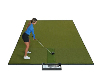 Fiberbuilt Combo Golf Mats | Hitting & Putting Mats