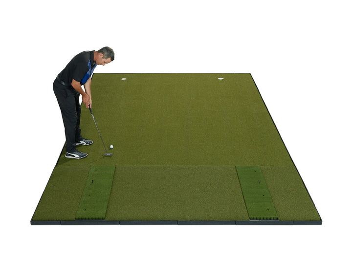 Fiberbuilt Combo Golf Mats | Hitting & Putting Mats