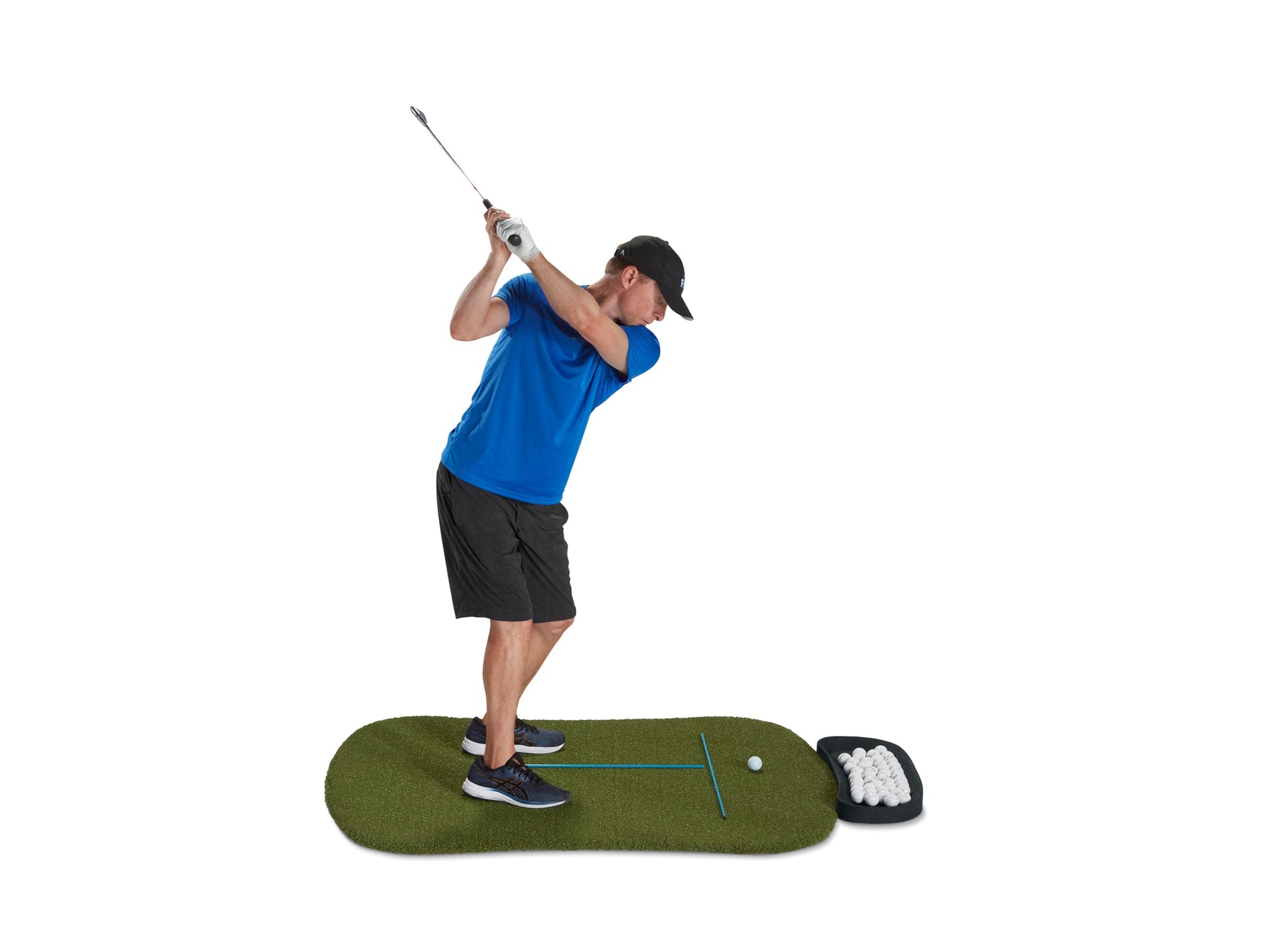 Performance Turf Series Hourglass Golf Mat Kit - 5'x4'