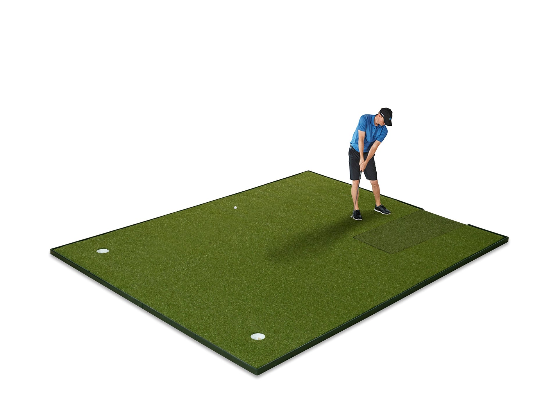Player Preferred Series Combo Golf Mat - Single Hitting - 8'x10'
