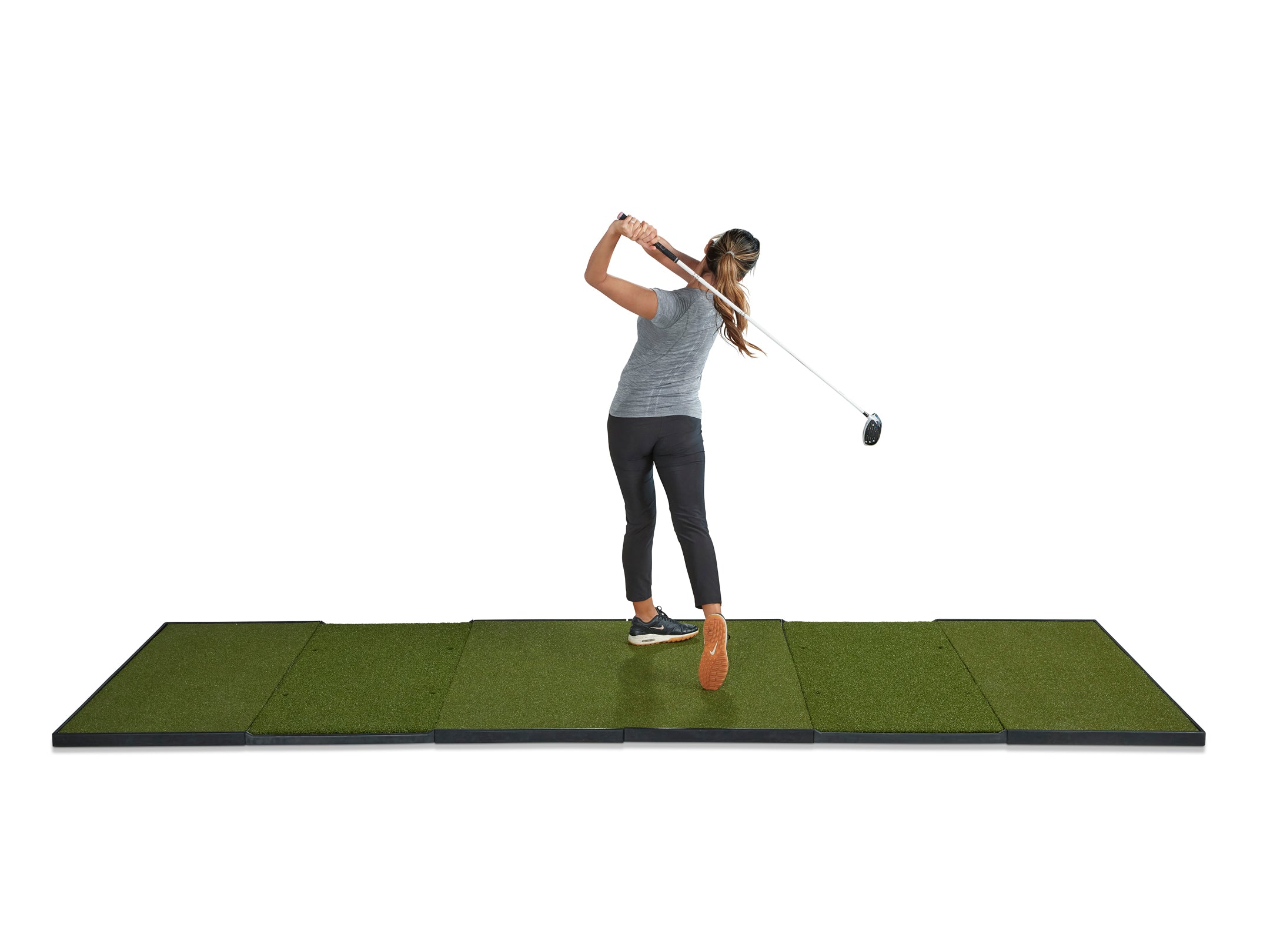 Player Preferred Series Studio Golf Mat - Double Hitting - 12'x4'