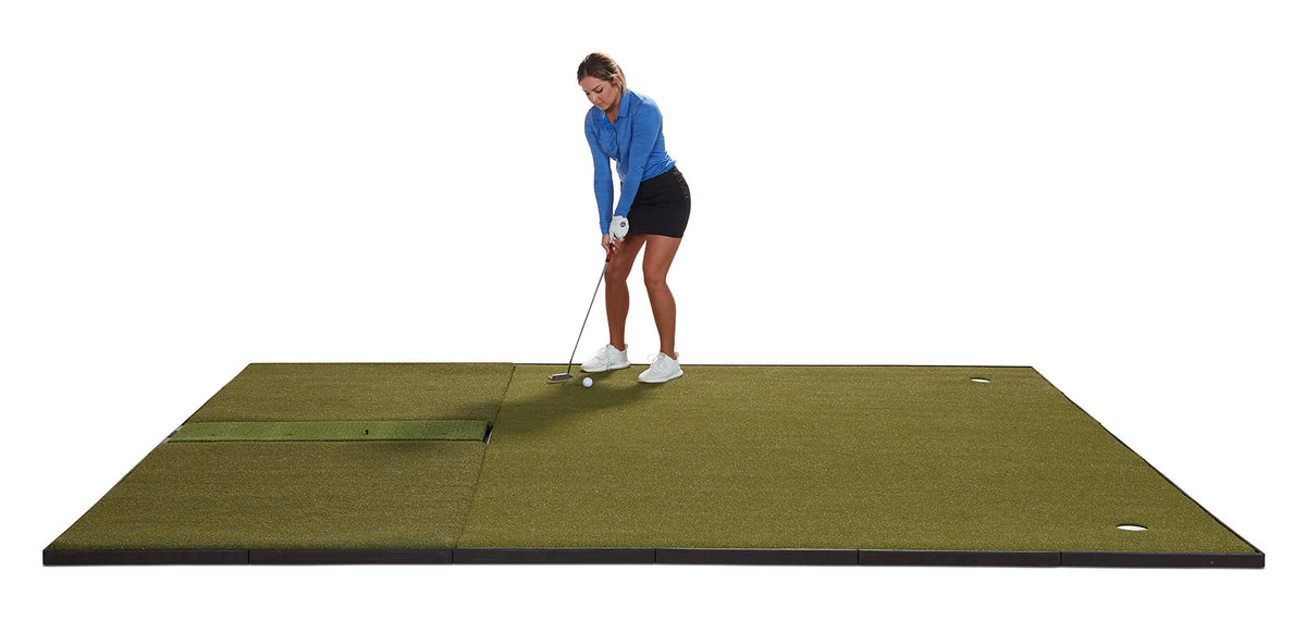 Fiberbuilt Grass Series Combo Mat System - Center Hitting - 10'x12'