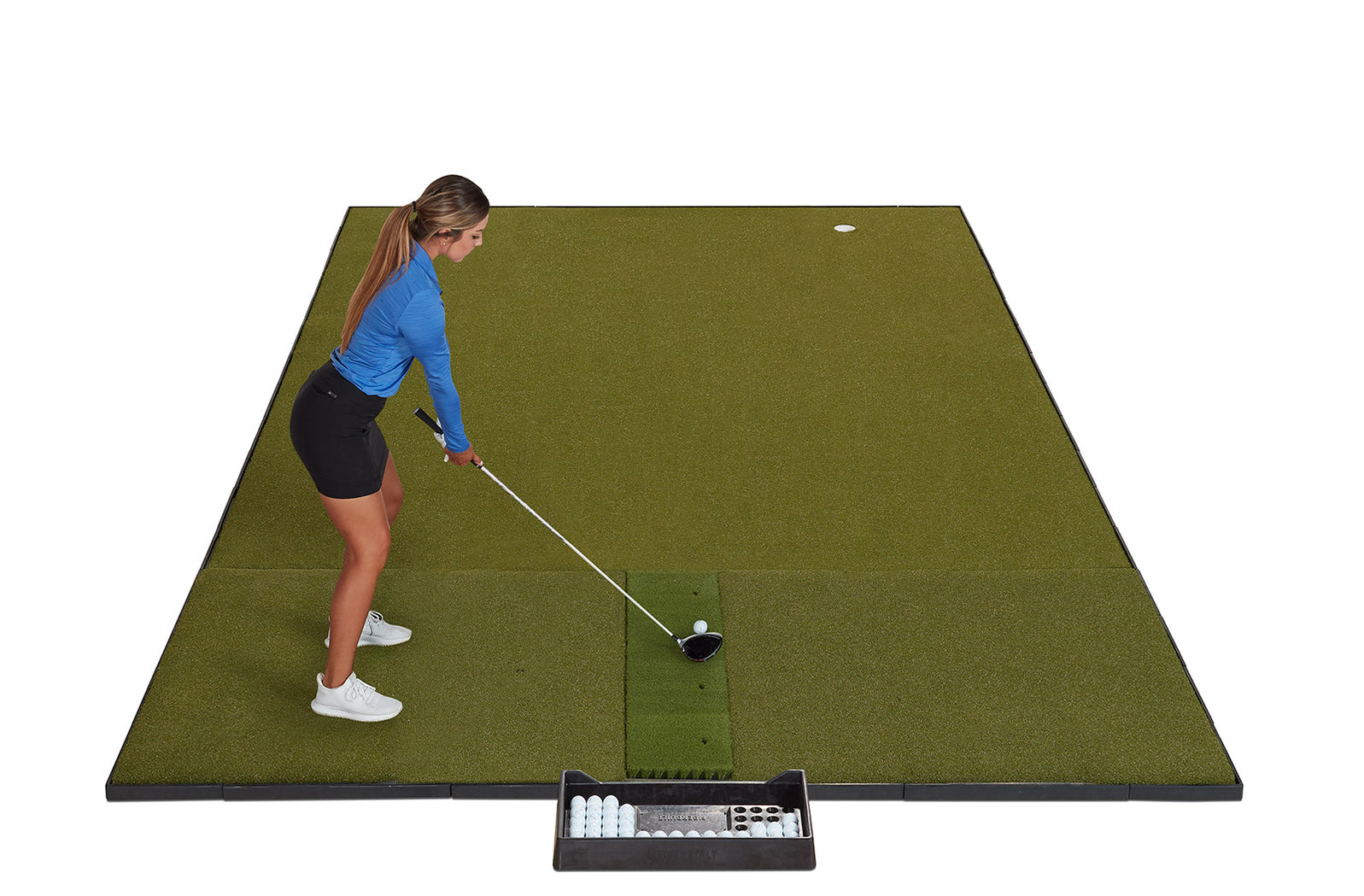 Fiberbuilt Combo Golf Mats | Hitting & Putting Mats