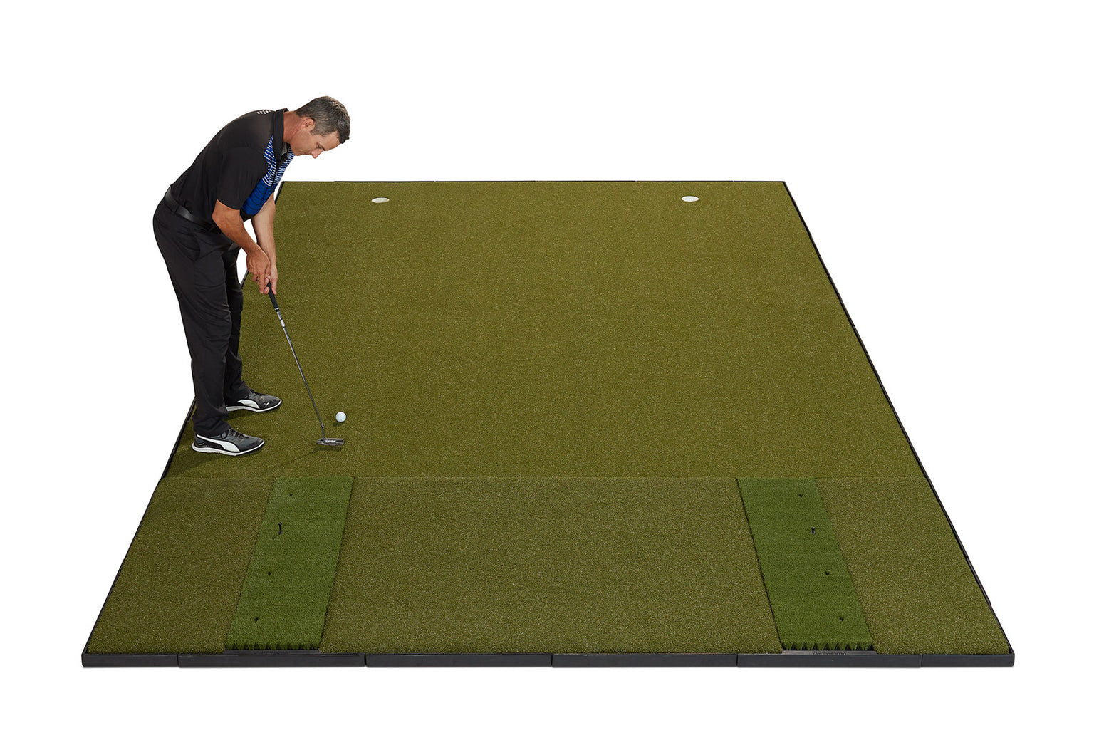 Fiberbuilt Combo Golf Mats | Hitting & Putting Mats
