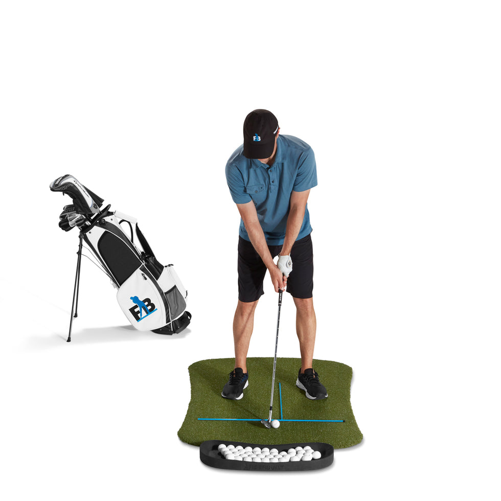 Performance Turf Series Hourglass Golf Mat Kit - 5'x3'